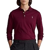 Polo Ralph Lauren Classic Fit Long Sleeve Soft Touch Polo at Amazon Men’s Clothing store