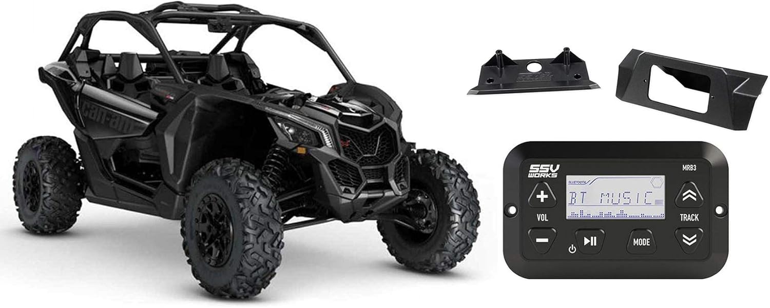Amazon.com: Digital Media Bluetooth Receiver Stereo for Can-Am Maverick ...