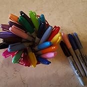 NEW Sharpie 28 Pack Fine Permanent Markers. Limited Edition Set: Amazon ...