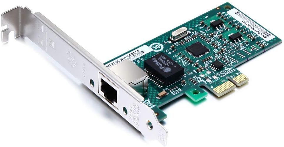 Gigabit PCIE Desktop Network Adapter for Intel EXPI9301CT - 82574L Chip ...