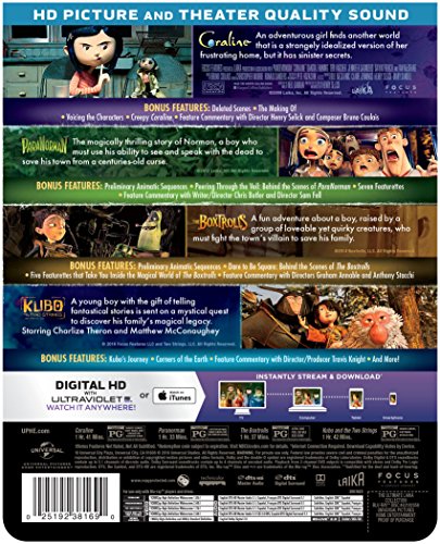 The Ultimate Laika Collection (Coraline / ParaNorman / The Boxtrolls ...