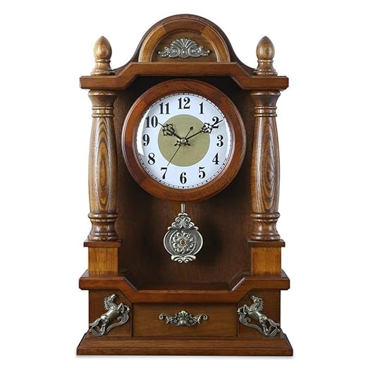 Reloj madera mesa Las mejores mesas.