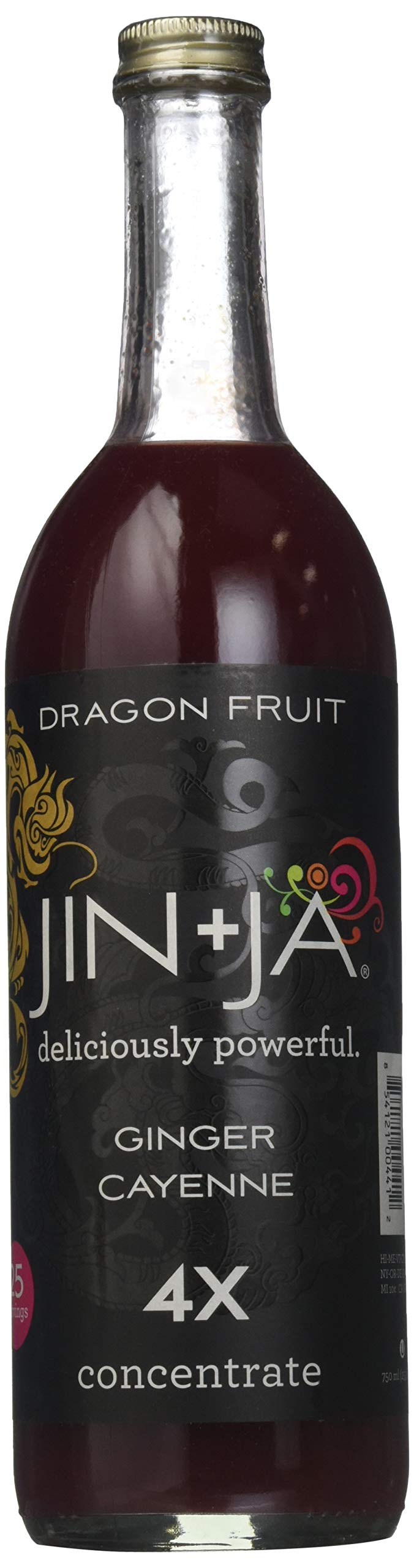 Buy JinJa Dragon Fruit Fresh Ginger Green Tea Drink in 4x Concentrate ...