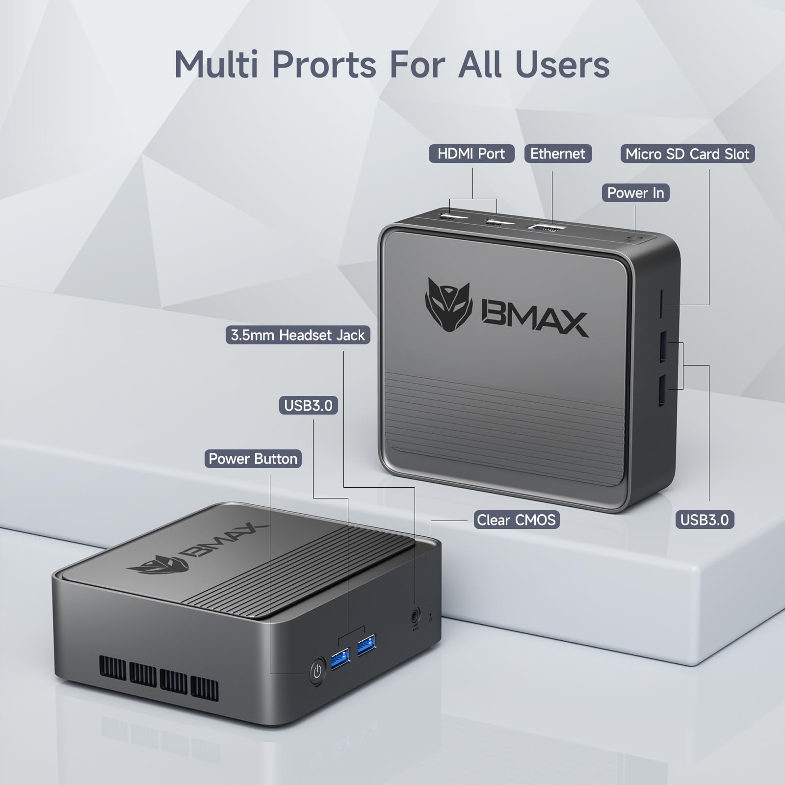 Mua Bmax B3 Mini PC 256GB SSD 8GB DDR4, Intel 11th Gen N5095 Processor ...