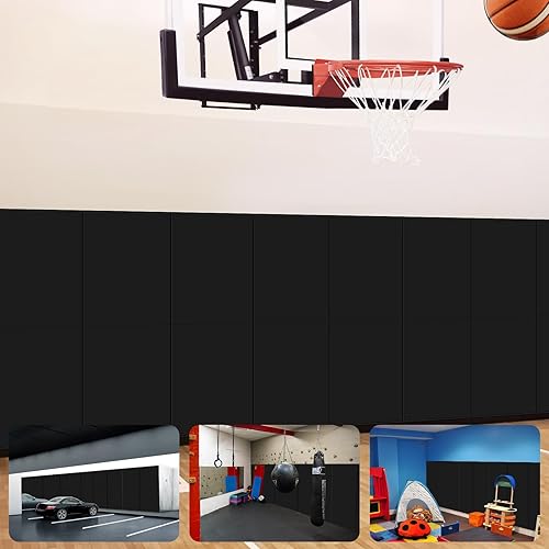 VANCL Gym Padding 2' x 5' Gym Wall Padding Panels Gymnasium Wall ...