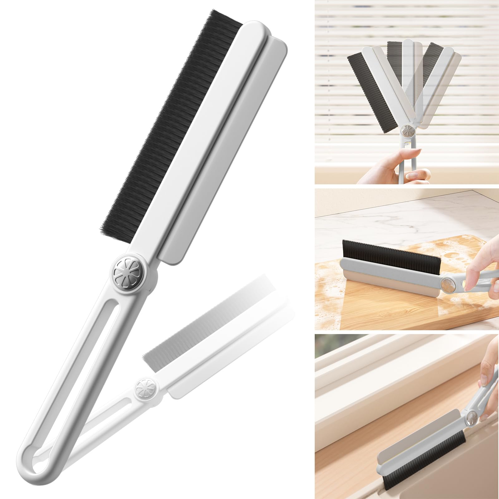 Crevice Cleaning Brush - Multifunctional Hard Bristled Crevice Cleaning ...