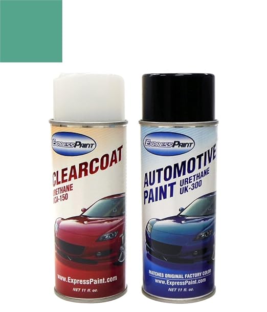 ExpressPaint Aerosol GMC Truck Automotive Touch up Paint Light Green