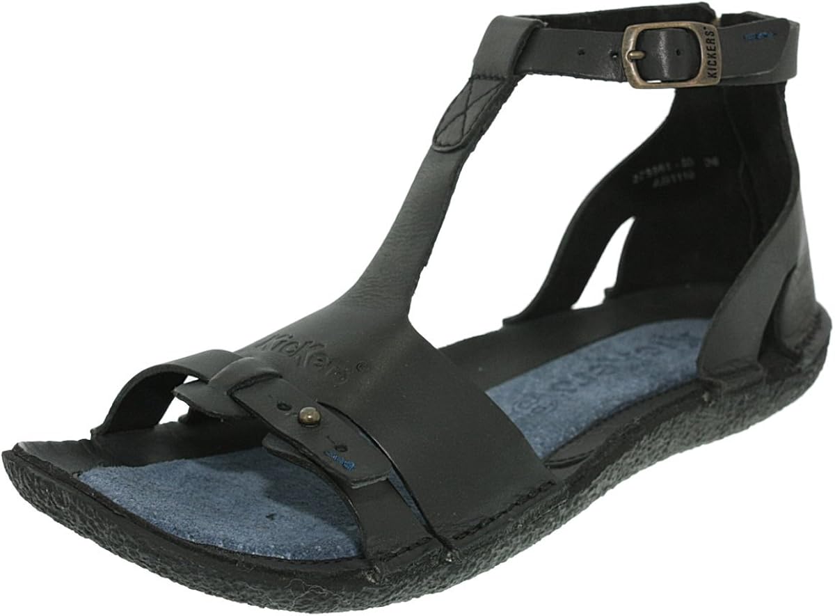 Sandales Kickers Preppy noires: Amazon.fr: Chaussures et Sacs