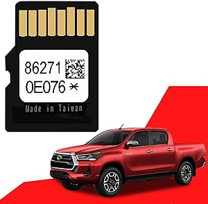 86271-0E076 Navigation Micro SD Card Fits Toyota 4Runner Avalon RAV4 ...