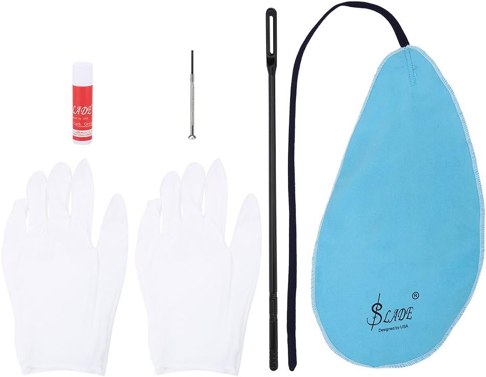 Drfeify Flute Cleaning Kit, Flutes Cleaning Care Set with Cleaning ...