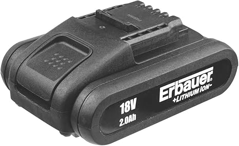 Erbauer ERI621BAT 18V 2.0Ah Li-Ion Battery: Amazon.co.uk: DIY & Tools