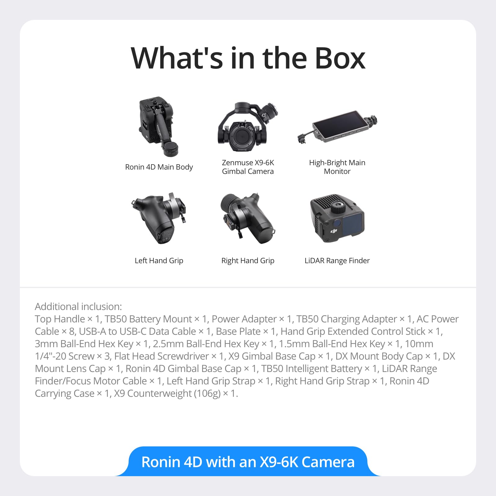 Mua DJI Ronin 4D-6K, 4-Axis Stabilization on Par with a Dolly, Highly ...