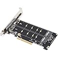 Amazon.com: M.2 NVME SSD M Key to PCIE X8 Adapter Card, PCIE to NVME Drive Expansion Card ...
