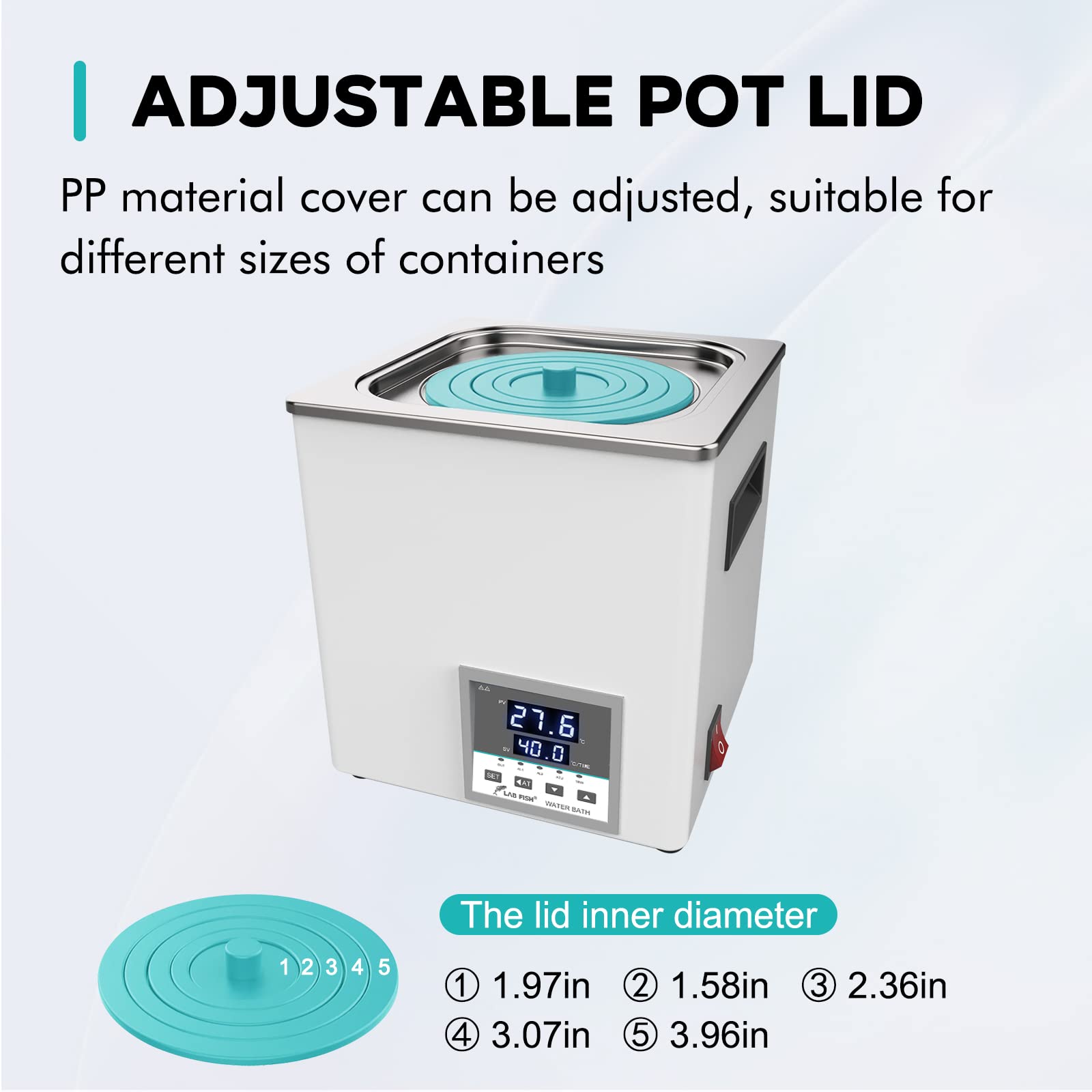 Mua LAB FISH Lab Digital Water Bath 3L Capacity Thermostatic Heater ...