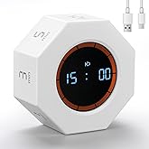 Amazon.com: Kaflin Rechargeable Visual Timer, 8-Angle Auto-Rotating Screen with Gravity Sensor ...