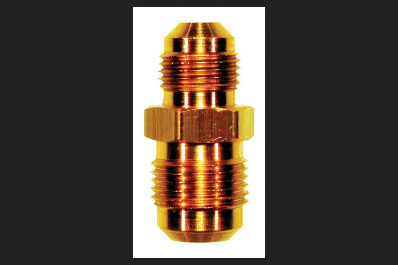 Half-Union Anderson Metals Brass Tube Fitting 1/4 Flare x 1/4 Male Pipe tillescenter Fittings ...