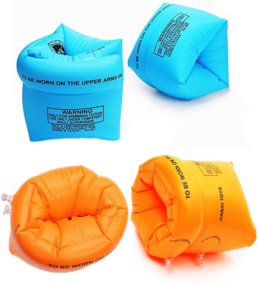 sankaragi Swim Fabric Arm Band Inflatable Arm Bands Floatation Sleeves ...