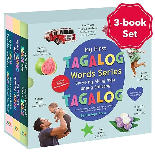 My First Tagalog Words Series, Heritage Press: my first book of tagalog ...