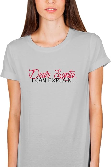 Dear Santa I Can Explain Gift Christmas Funny Quote 001063 Grey Shirt T dear-santa-i-can-explain-gift-christmas-funny-quote-001063-grey-shirt-t
