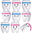 Amazon.com: 8 Pcs Tooth Stress Ball, Slow Rising Teeth Shape Stress ...