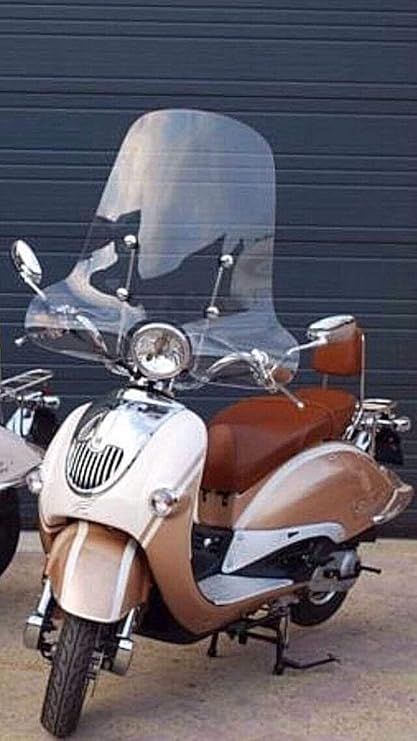 Roller Windschild Windschutzscheibe Retroroller Motorroller Scooter ...