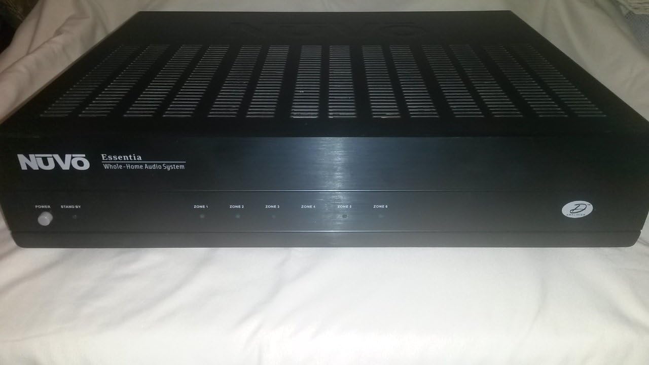 Amazon.com: NuVo Essentia 6-Source, 6-zone Audio Distribution System, Amp Only: Electronics