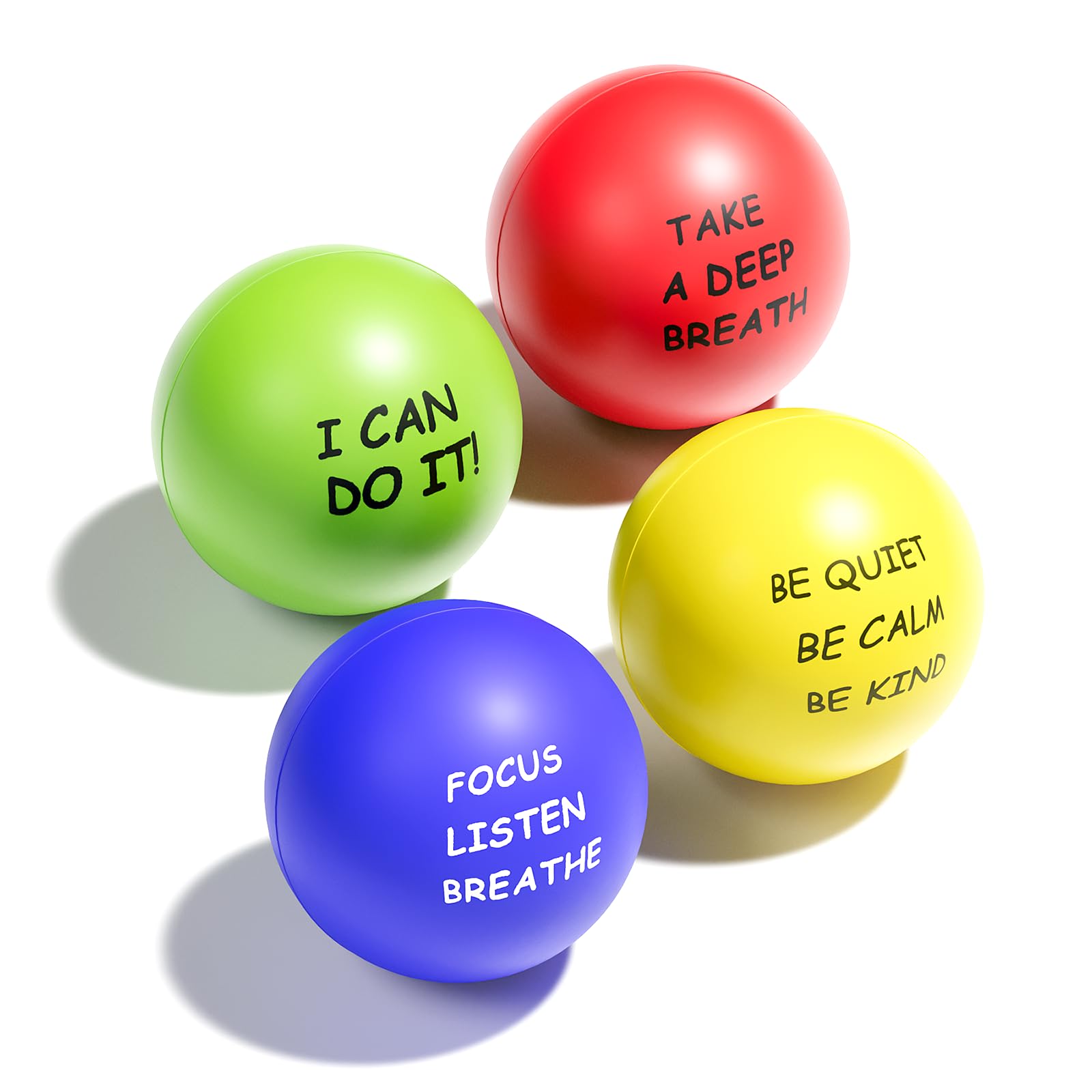 Mua ALMAH Motivational Stress Balls for Kids and Adults (4 Pack ...