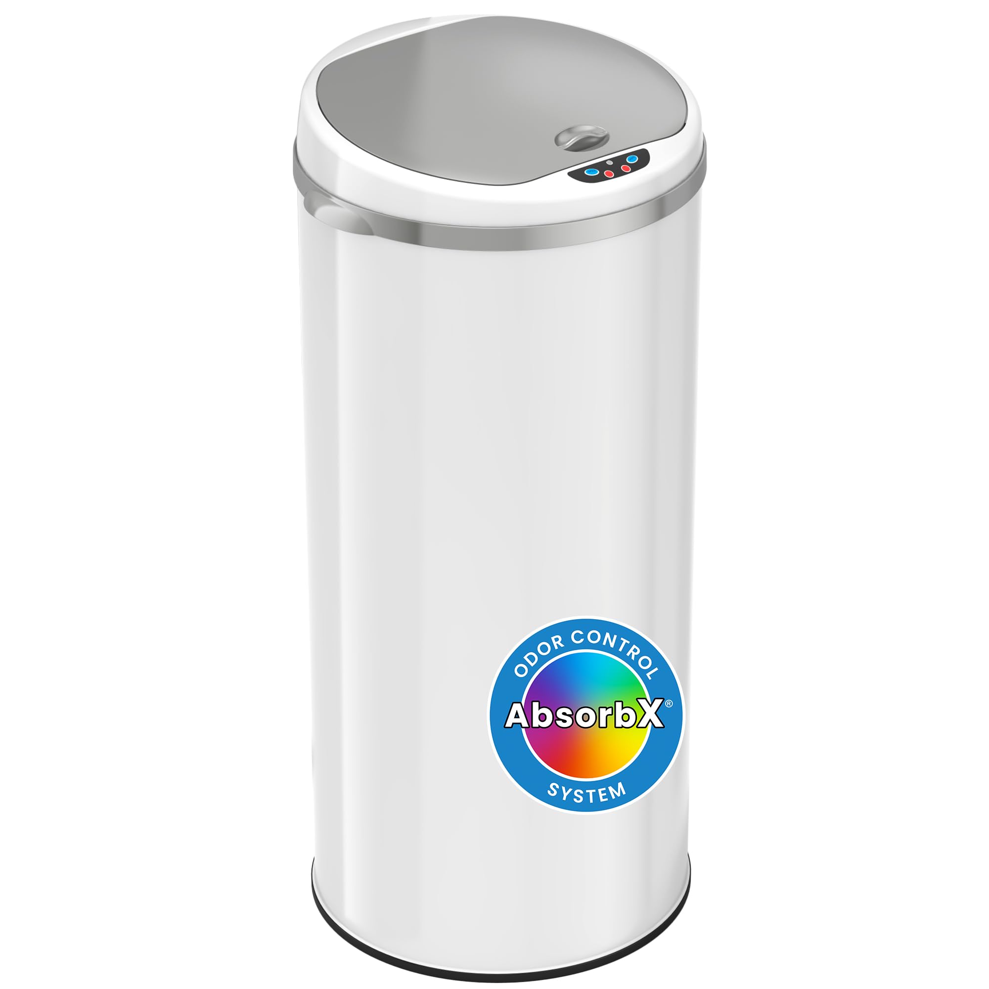 iTouchless 13 Gallon Touchless Sensor Trash Can with Odor Filter System ...