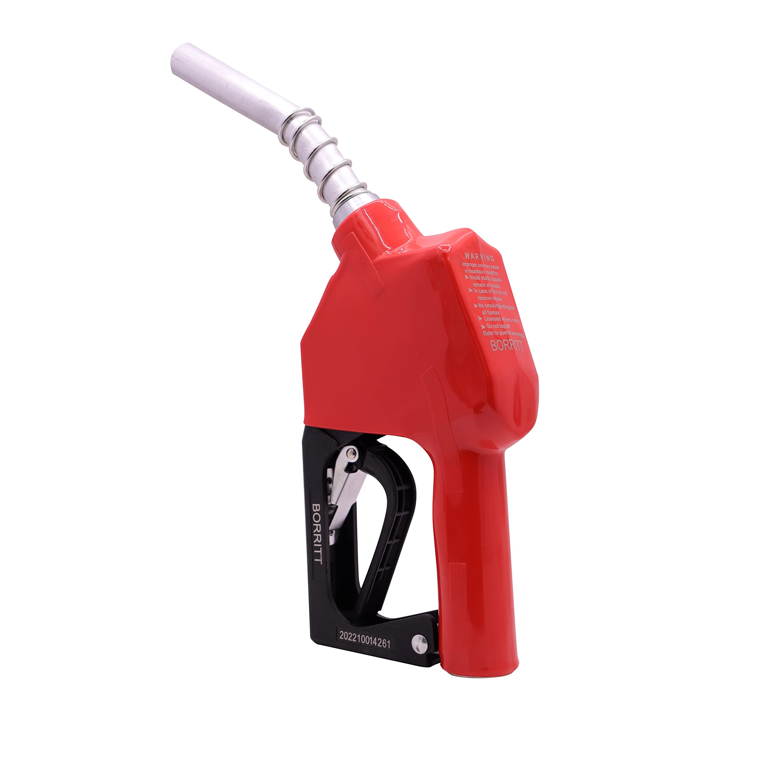 BORRITT Red 3/4" Inch NPT Automatic Shut-Off Fuel Nozzles Three Notch ...