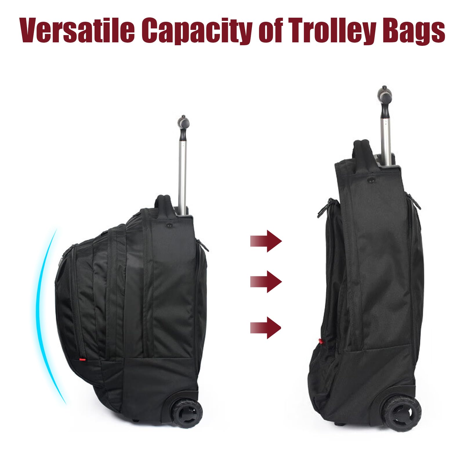 Mua star cloud 21x14 x8 Rolling Backpack For Adults With wheel, Durable ...