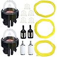 Amazon.com: Hipa 12 Feet 3 Size Fuel Line Hose Primer Bulb Fuel Filter ...