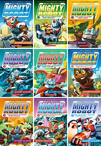 Ricky Ricotta's Mighty Robot Books 1 - 9: 9781338601909: Books - Amazon.ca