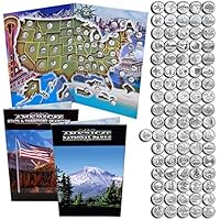 Amazon.com: State & Park Uncirculated Quarter Collection (1999-2021 ...