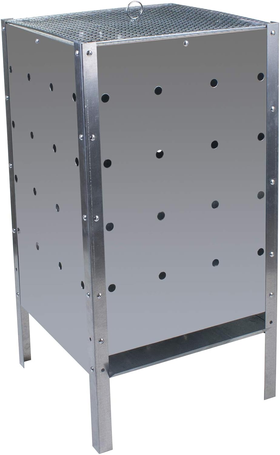 Marko Gardening 120L Square Garden Incinerator Galvanised Steel Fire ...