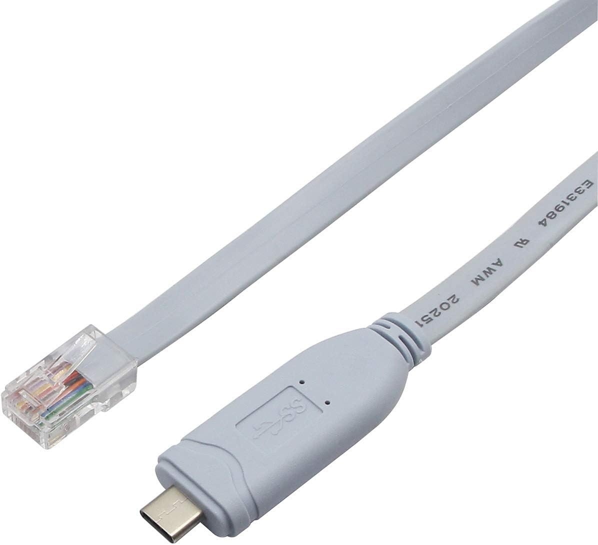 USB-C Console Cable with FTDI Chip,USB Type C to RJ45 Console Cable for ...