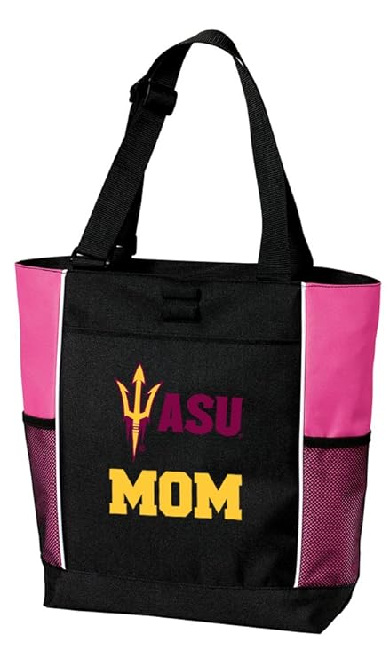 Amazon.com : Arizona State Mom Tote Bag Ladies ASU Mom Totes : Sports ...