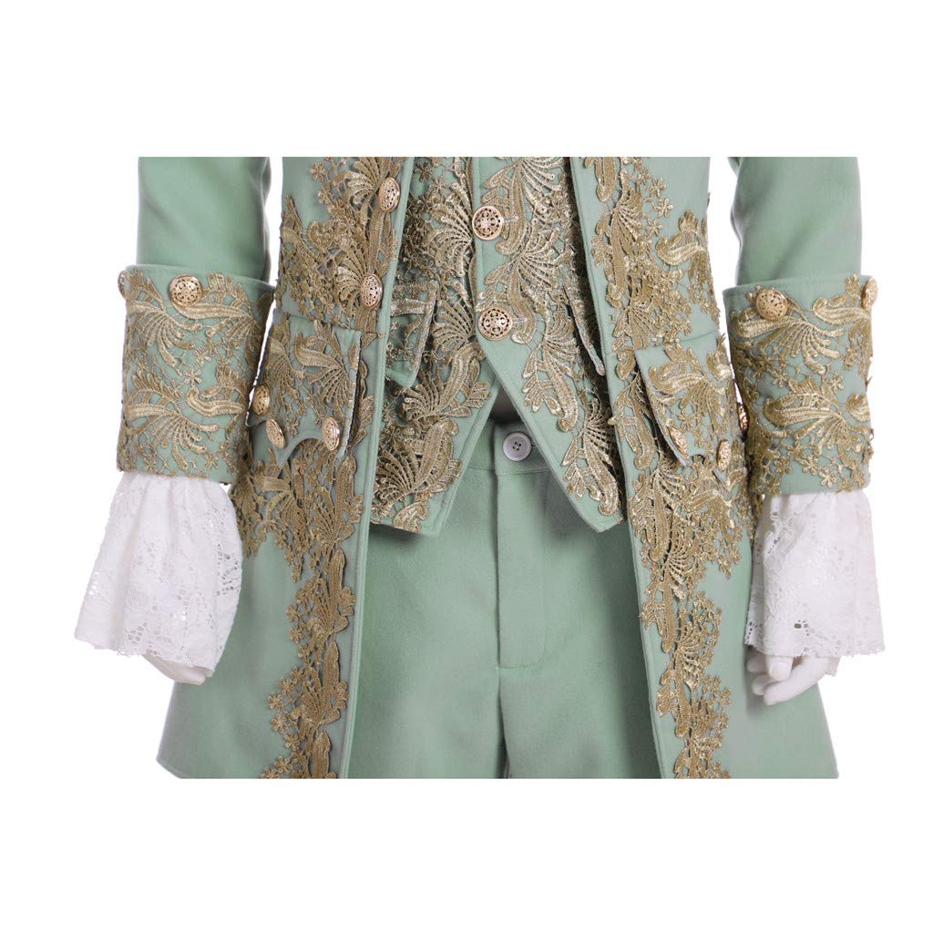 Mua COUCOU Age Victorian Costume Men Rococo Costume Suit Jacket Vest ...