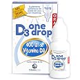 Vitamina D3 ONEDROP frasco con 10 mL, 400 UI : Amazon.com.mx: Salud y ...