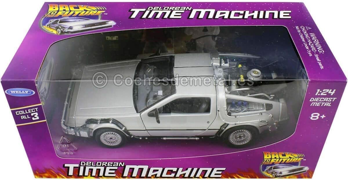 Welly de Lorean Dmc Delorean Back To Future i 1 Teil ZurÜck in Die ...