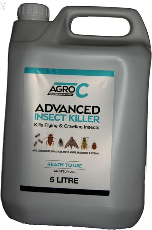 AGRO fly Advanced killing poison spray treatment 5L: Amazon.co.uk ...