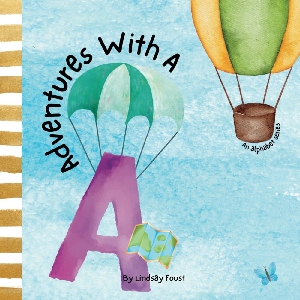Mua Adventures With A | A Watercolor Picture Book About The Letter A ...