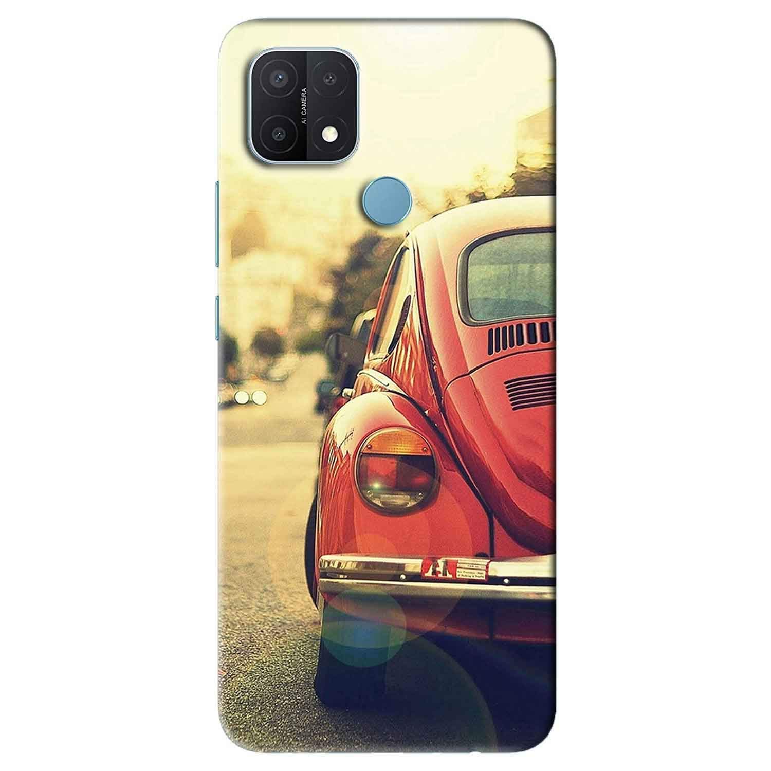 NDCOM® Vintage Car Printed Hard Mobile Back Cover Case for Oppo A15s ...