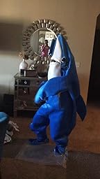 Amazon.com: Katy Perry Left Shark Adult Standard Costume (Medium/Large ...
