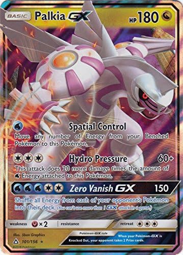 Amazon.com: Palkia GX - 101/156 - Ultra Rare: Toys & Games