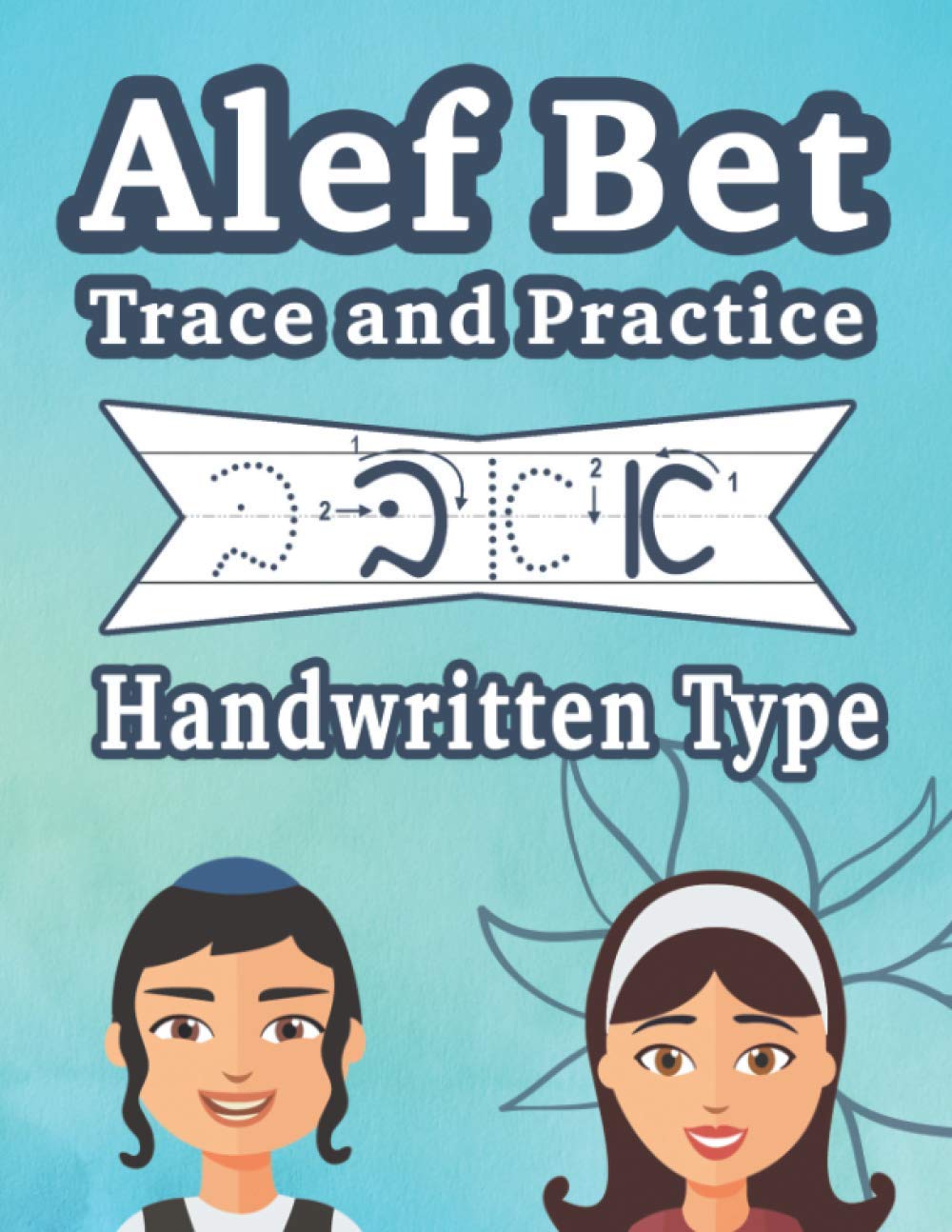 Mua Alef Bet Trace and Practice Handwritten Type: Learn the Handwritten ...