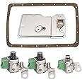 Amazon.com: A340 AW4 Transmission Solenoid Service Filter Kit TCC Lock ...