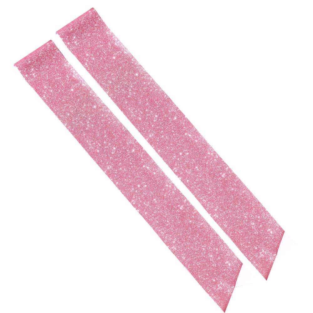 CoolerthingsDG, 2 Pcs glitter PU leather sashes, Blank Sashes Plain ...