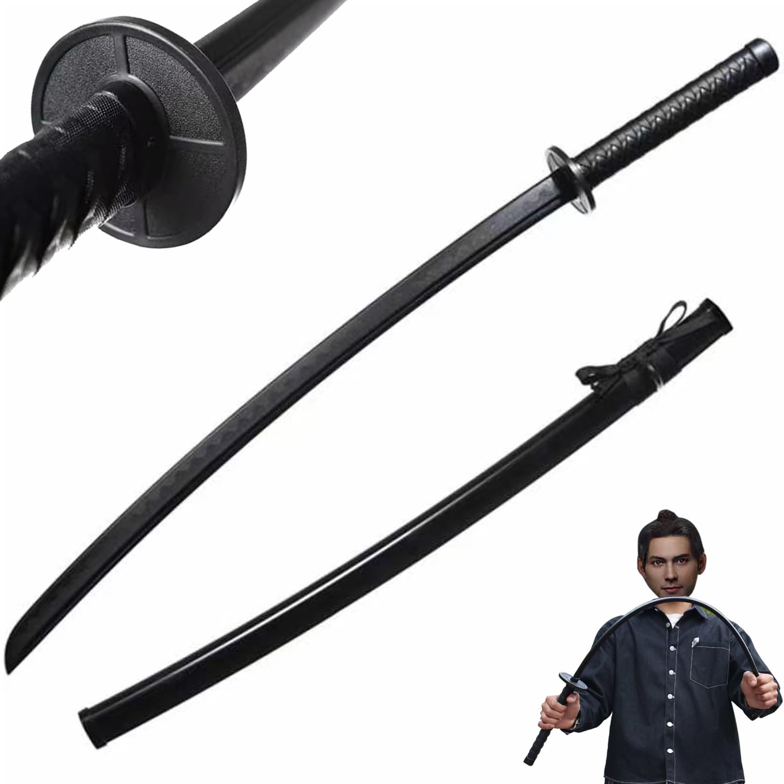 Polypropylene Training Martial Sword?Practice Katana Sword with Sheath ...