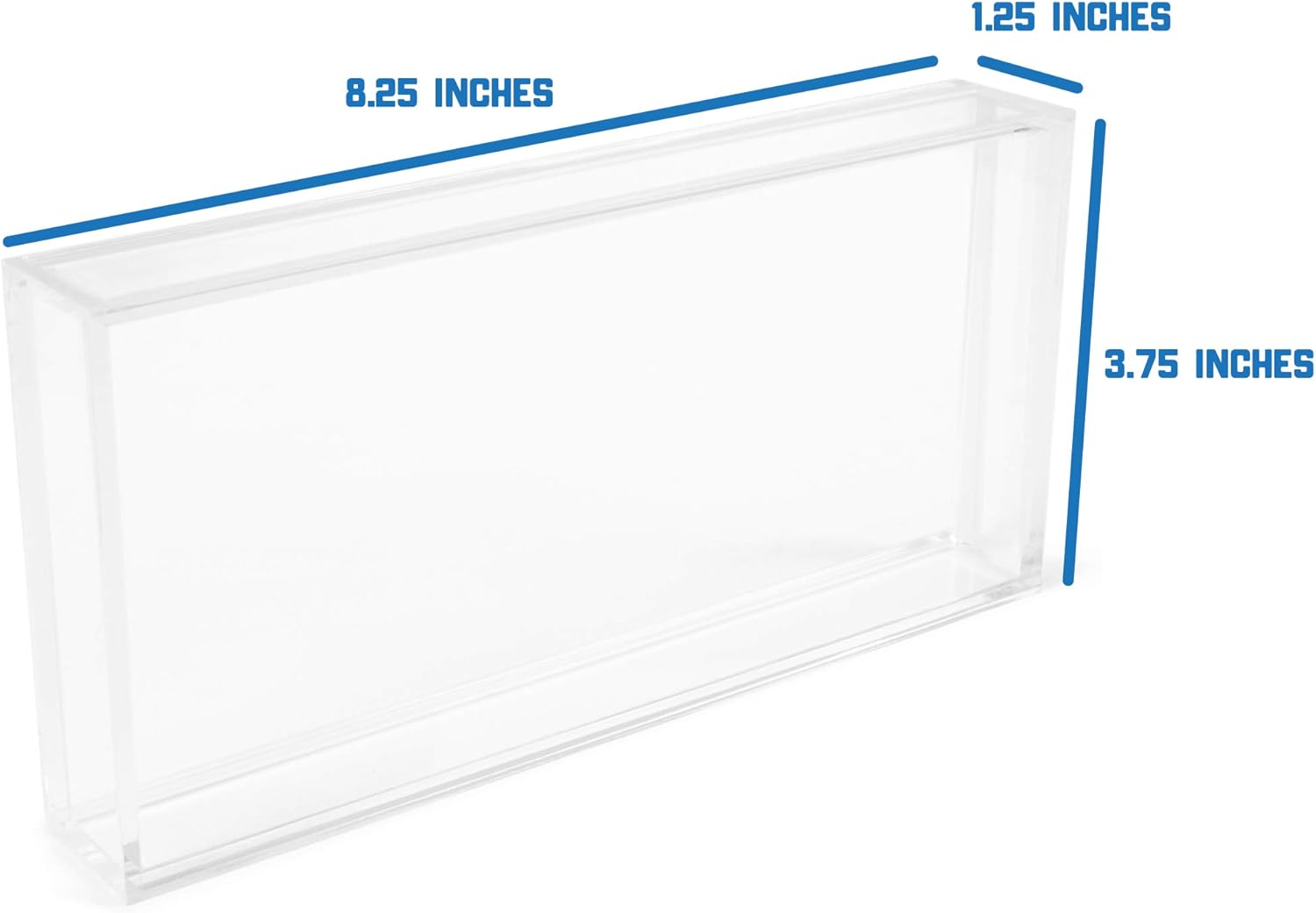 Clear Acrylic Playing Card Display Case Playing Cards and Game Cards ...
