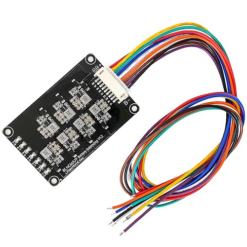 8S 1.2A Inductive Active Equalizer Balancer Energy Transfer Board Li-ion Lipo Lifepo4 LFP ...